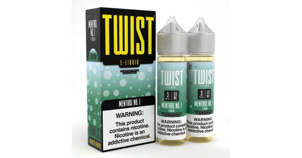 Twist E-liquids - Menthol No.1 2x60mL LEMON TWIST